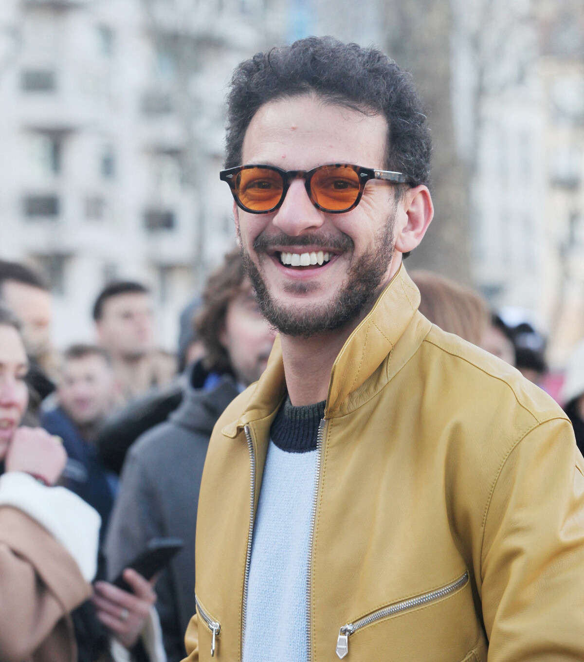 Photo : Vincent Dedienne - Arrivées au défilé Hermès "Collection Homme ...