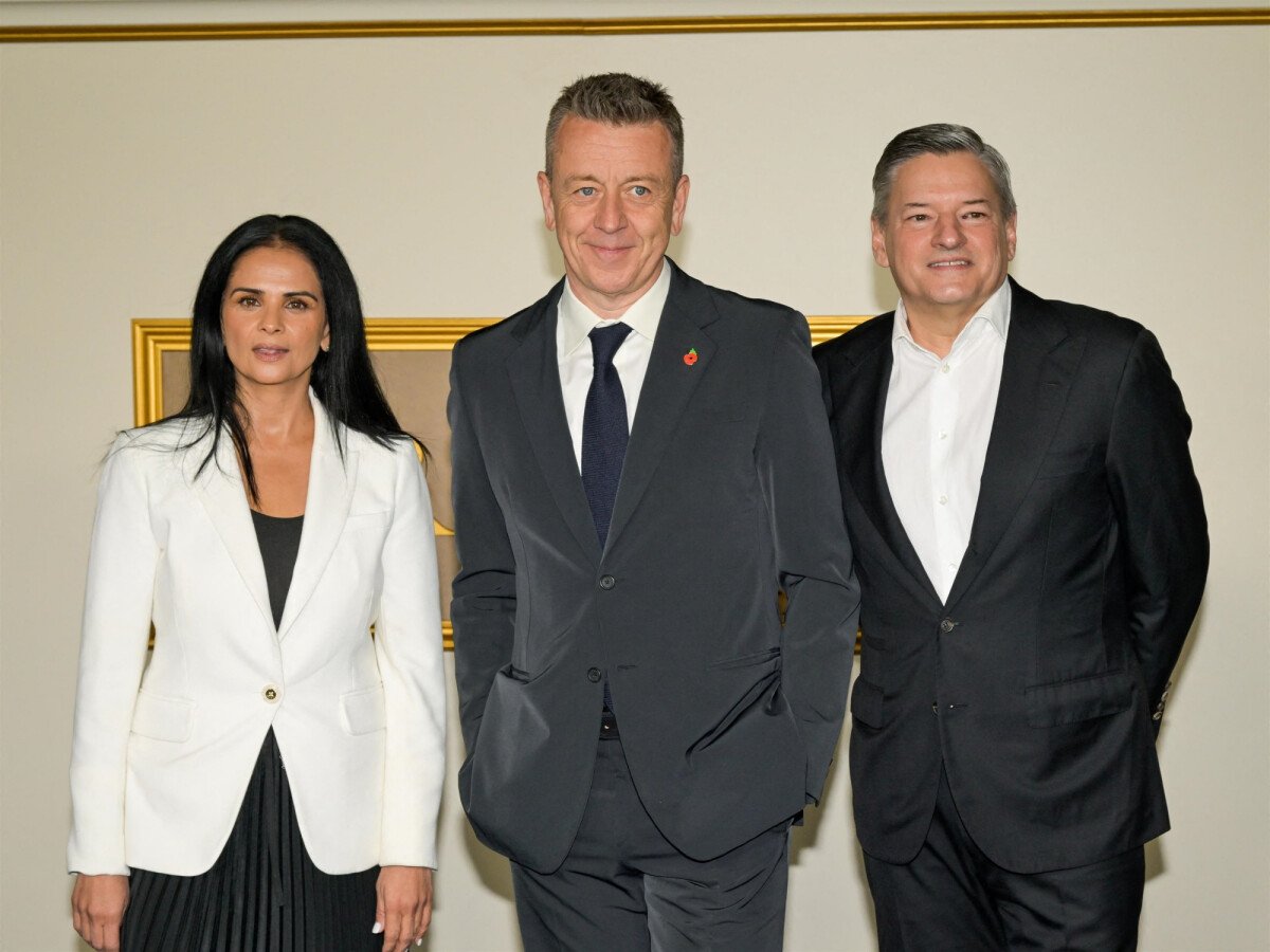 Photo : Bela Bajaria, Peter Morgan, Ted Sarandos - Los Angeles, CA ...