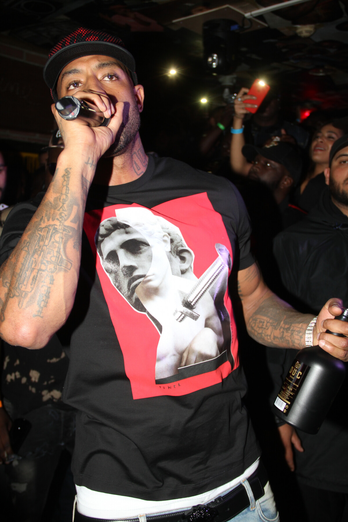 Photo : Exclusif - Le rappeur Booba en concert pour la promotion de son ...