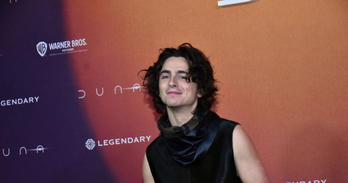 Avant-première du film Dune - Partie 2 à Mexico. Timothée Chalame ...
