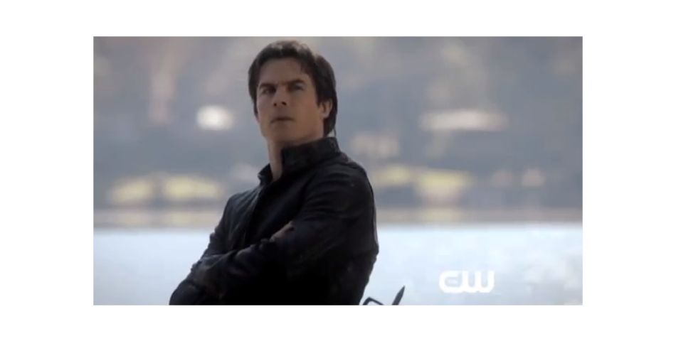 Damon en prof de lutte dans Vampire Diaries - Purebreak