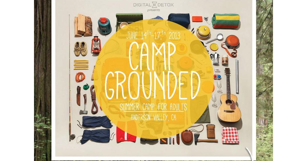 Le Camp Grounded propose diverses activités comme la balade en forêts ...