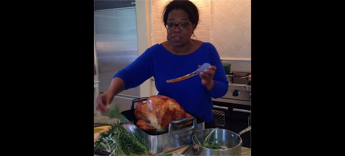 Photo : Thanksgiving 2013 : Oprah Winfrey - PureBreak
