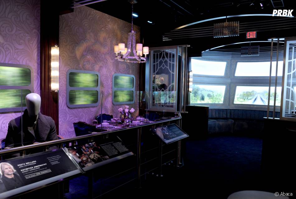 Hunger Games : le train recréé à l'exposition à New York - Purebreak