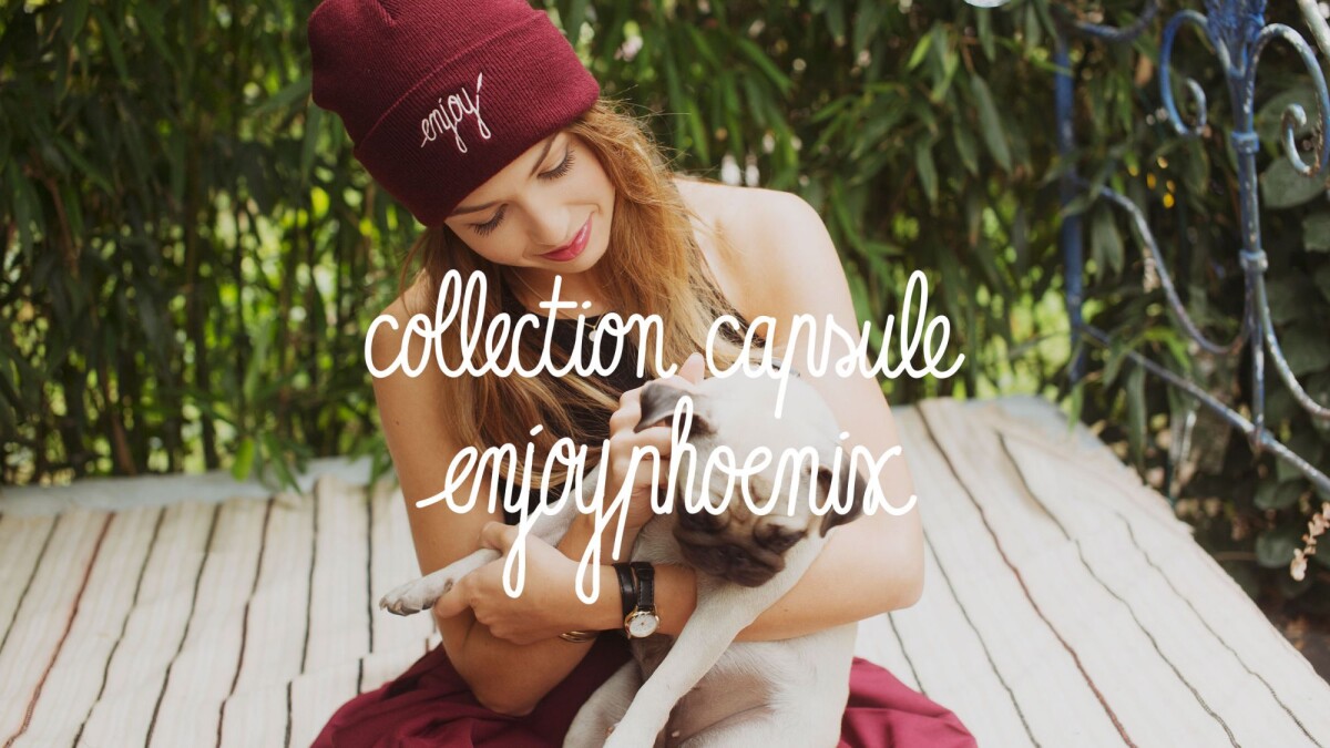 Photo : EnjoyPhoenix et son chien Jelly dans la campagne Rad - PureBreak