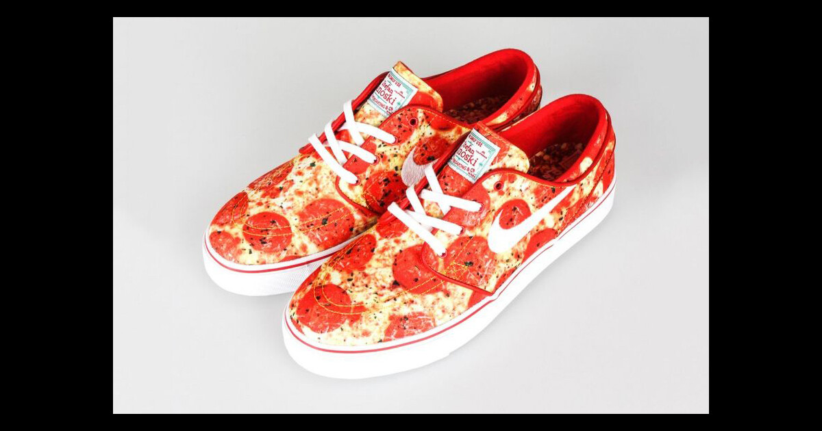 Nike lance des sneakers pizza pepperoni qui vont vous donner faim ...
