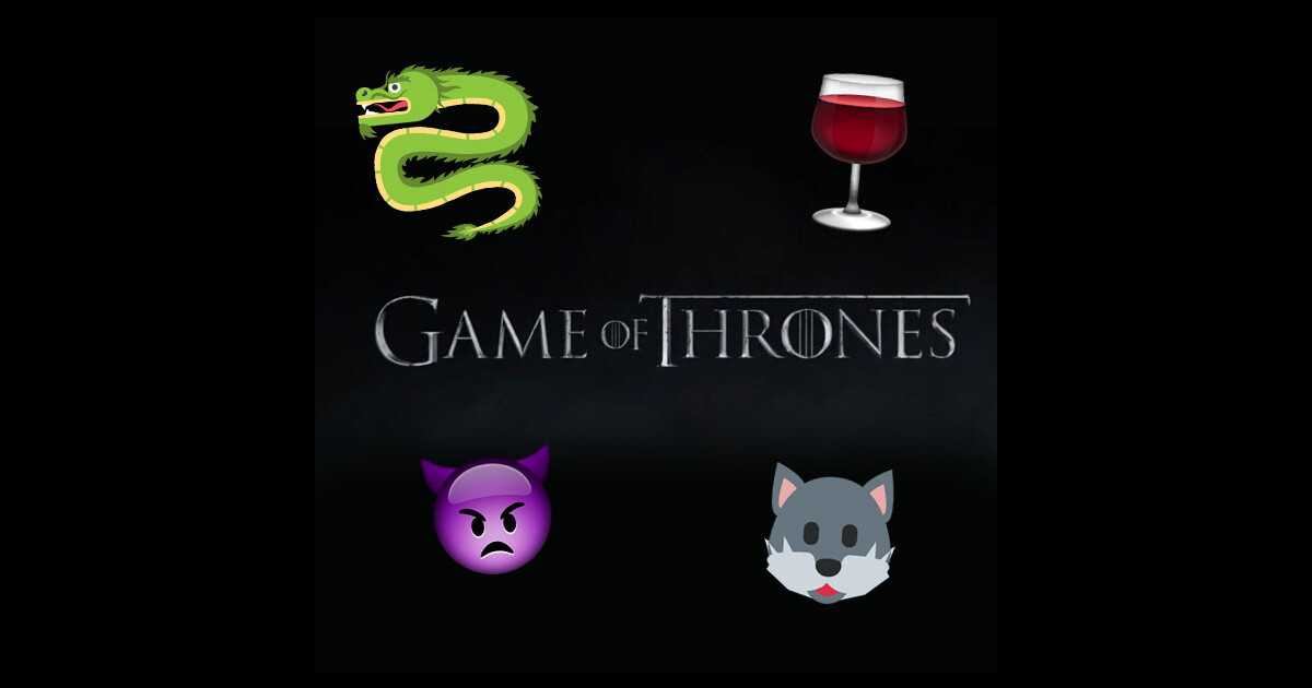 Game of Thrones saison 6 : quel personnage se cache derrière ces emojis ...