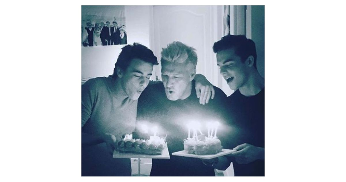 Benjamin Castaldi avec ses fils Julien et Simon - Purebreak