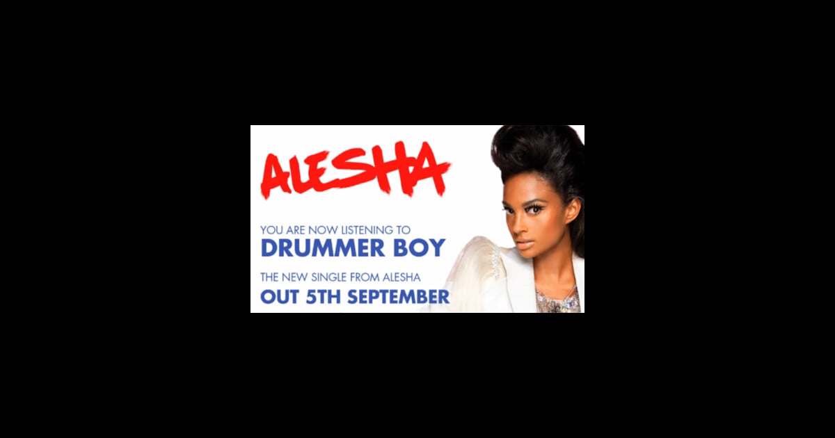Alesha Dixon ... Drummer Boy ... Son nouveau single - PureBreak