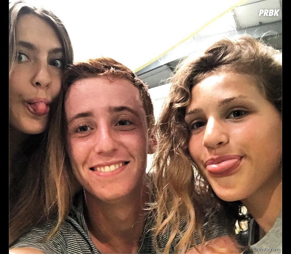 Demain nous appartient : Joaquim Fossi avec ses soeurs Garance Teillet ...