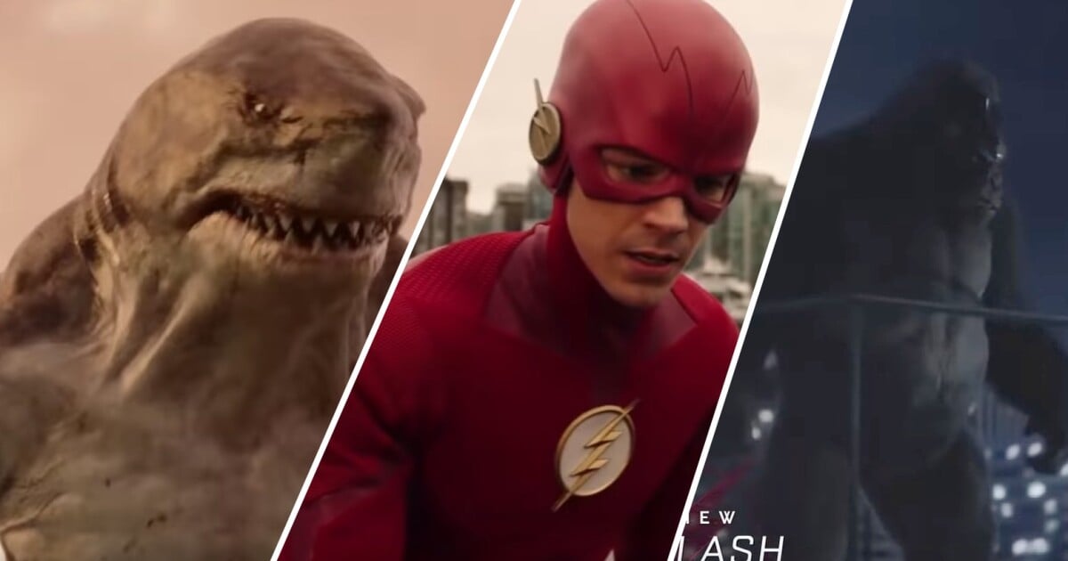 The Flash saison 5 : King Shark et Grodd de retour pour un combat façon ...