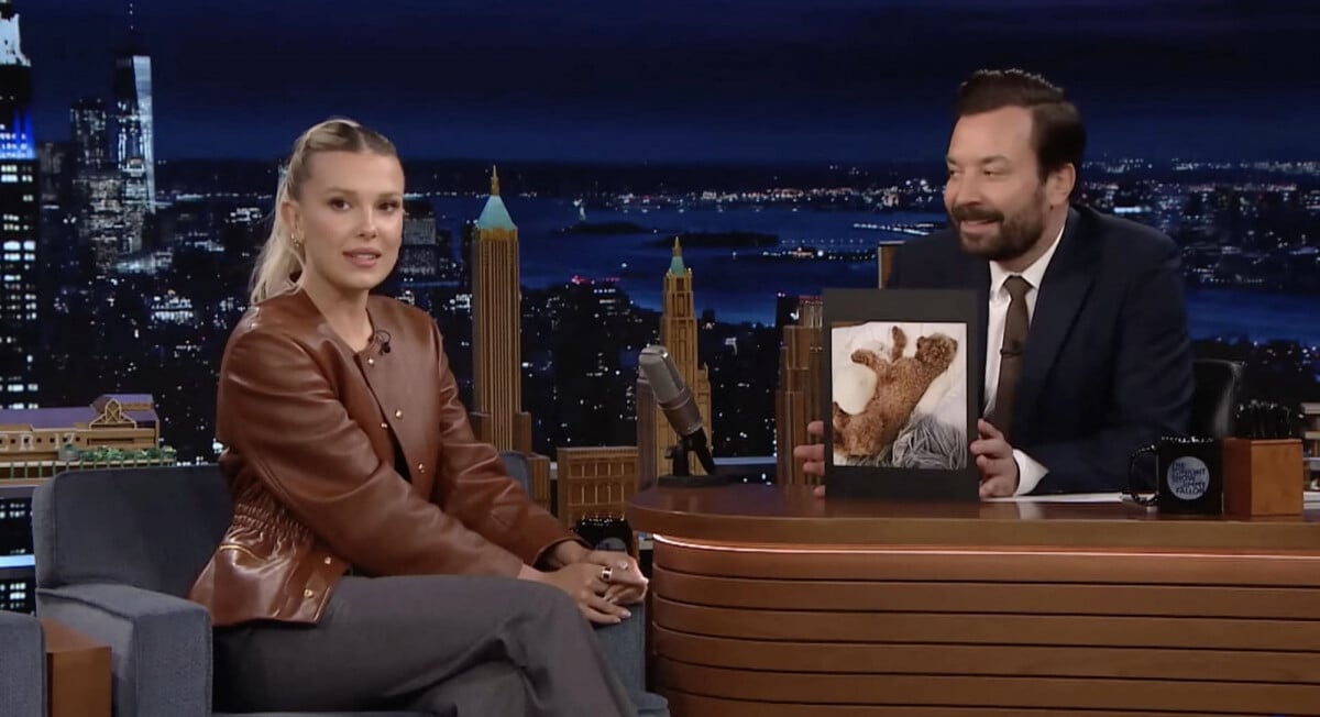 Photo : Millie Bobby Brown (Stranger Things) sur le plateau de l ...