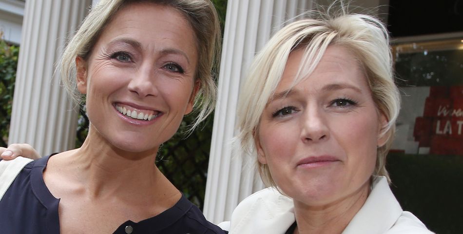 Exclusif - Anne-Sophie Lapix et Anne-Élisabeth Lemoine - Arrivées des ...
