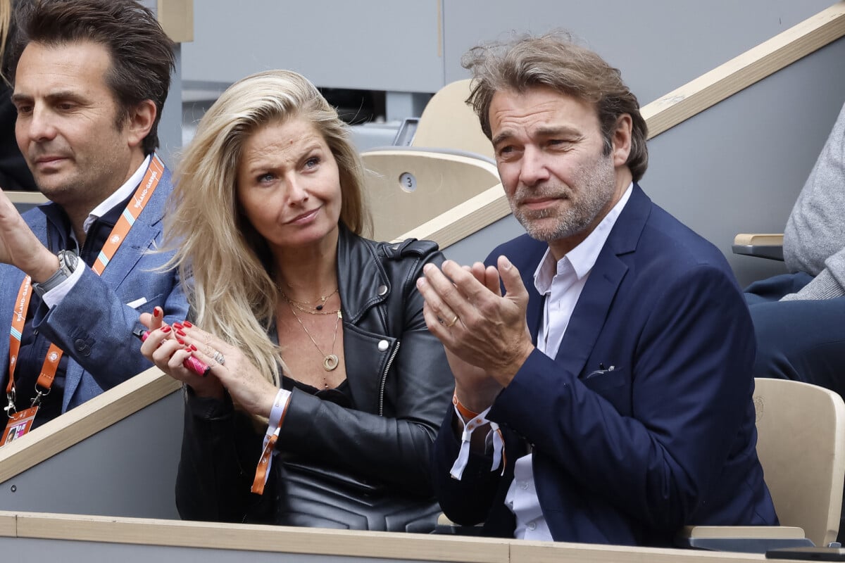 Photo : Patrick Puydebat et sa femme Magali - People dans les tribunes ...