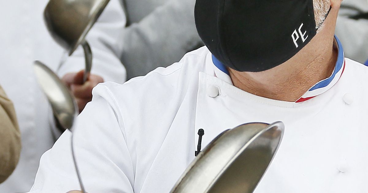 Le grand chef Bordelais et présentateur TV Philippe Etchebest organise ...