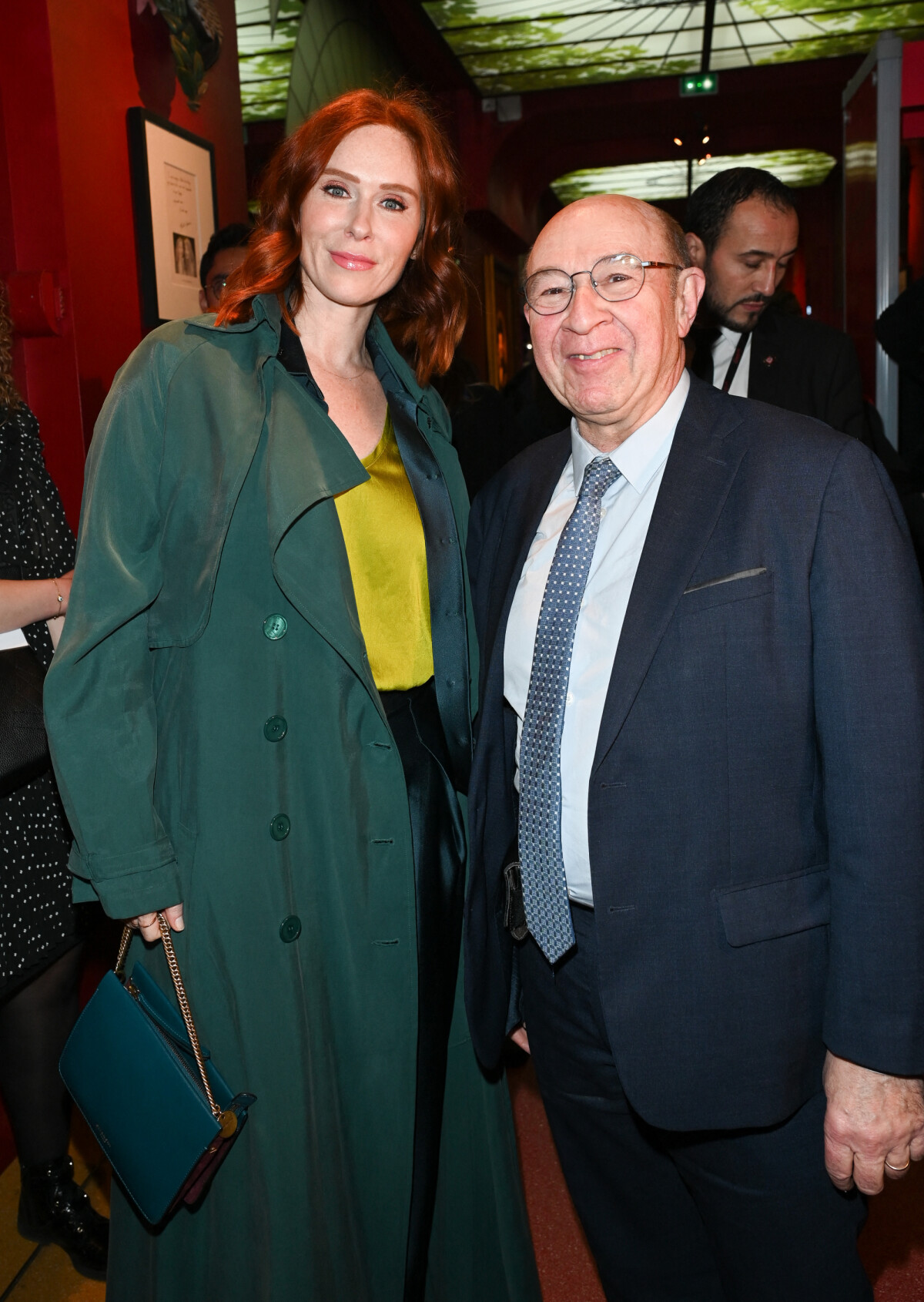 Photo : Audrey Fleurot et Jacques Pessis - Inauguration de la statue de ...