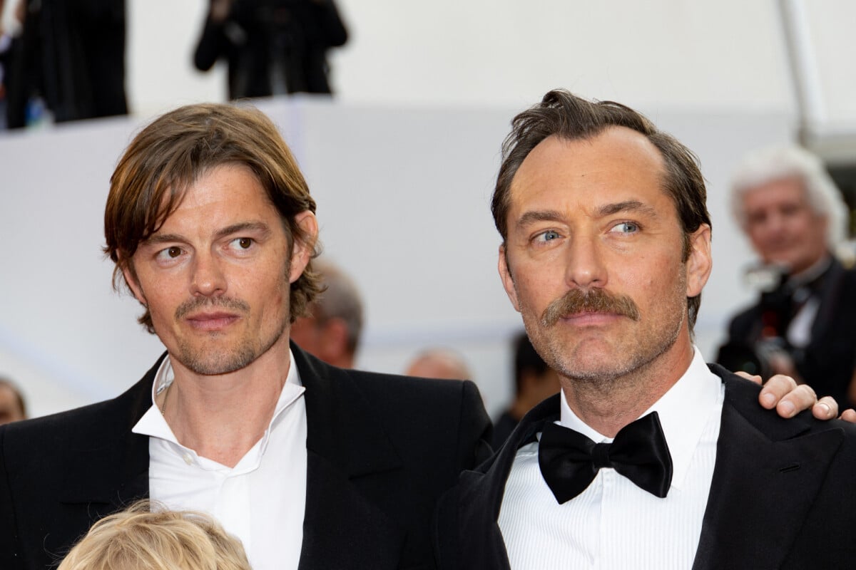 Photo : Sam Riley, Jude Law - Montée des marches du film « Firebrand ...