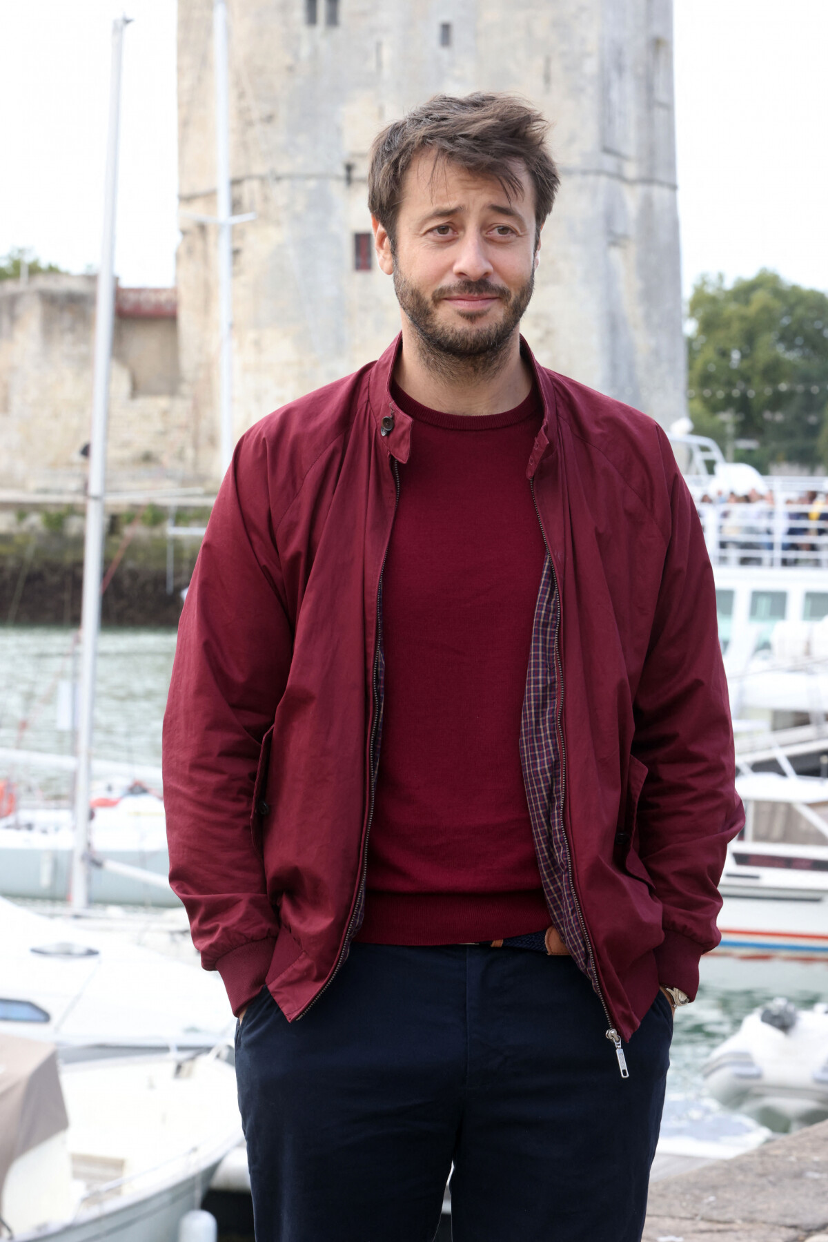 Photo : Benjamin Bourgois au photocall de la série "Un si grand soleil ...