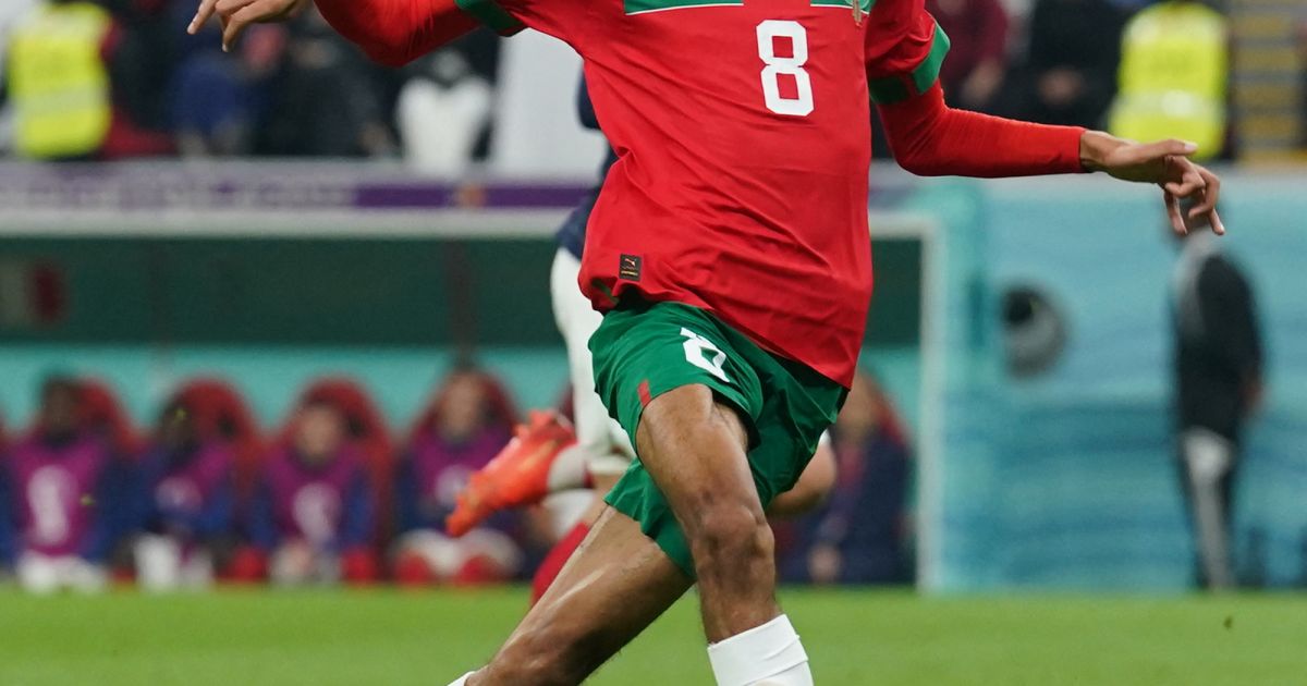Match de demi-finale France - Maroc lors de la Coupe du Monde 2022 au ...