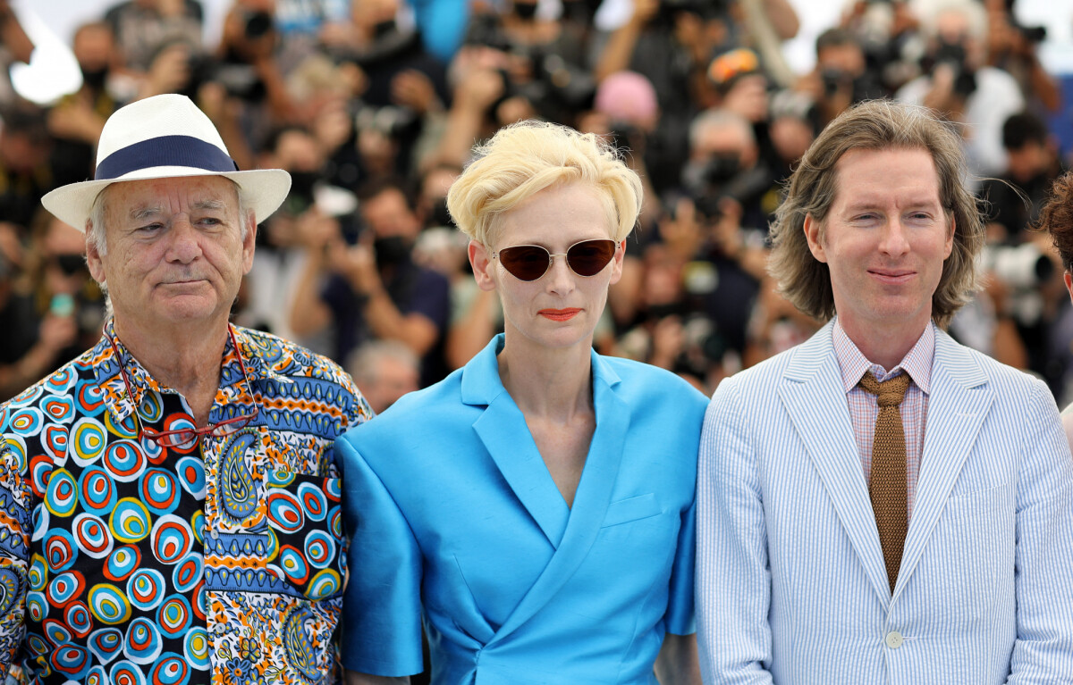 Photo : Bill Murray, Tilda Swinton, Wes Anderson (Réalisateur) au ...