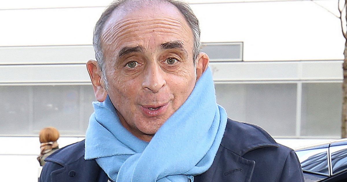 Exclusif - Eric Zemmour à la sortie des studios de BFM Tv à Paris le 30 ...