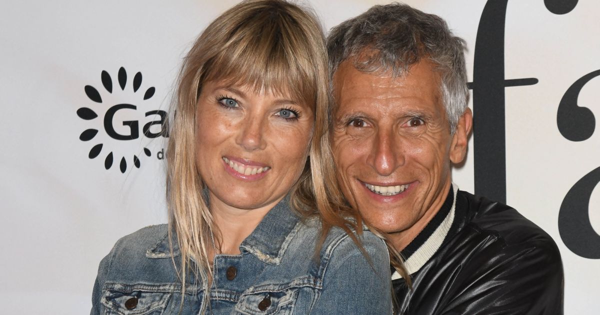 Nagui et sa femme Mélanie Page - Avant-première du film Les fantasmes ...