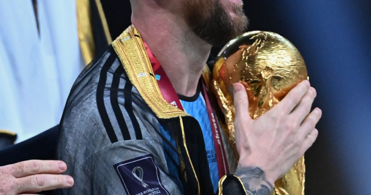 Lionel (Leo) Messi lors de la finale « Argentine - France » de la Coupe ...