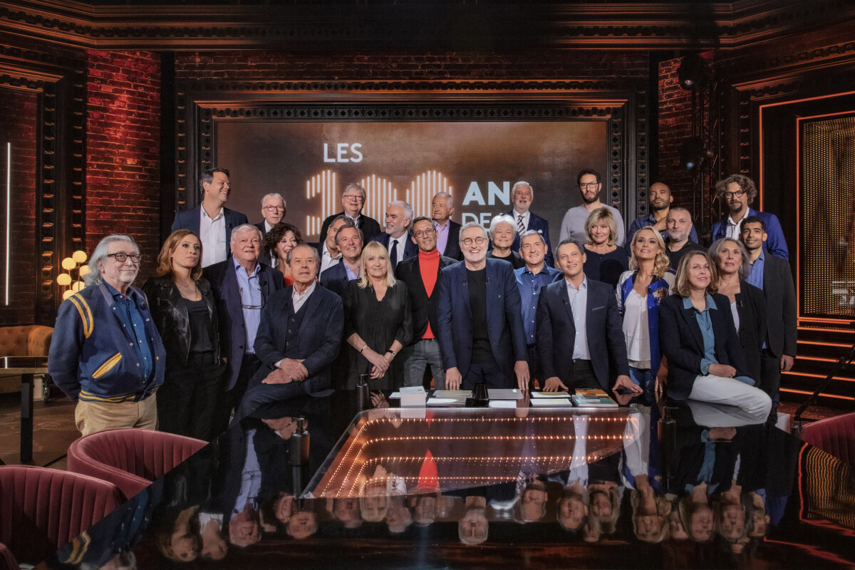 Photo : Exclusif - Luis Rego, Léa Salamé, Marc Fauvelle, Fabrice ...