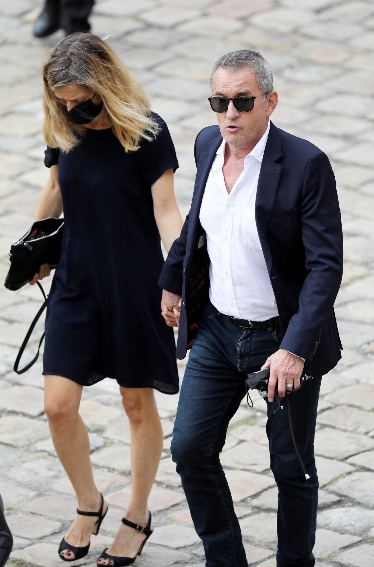 Photo : Christophe Dechavanne et sa compagne Elena Foïs lors de la ... Photo : Christophe Dechavanne et sa compagne Elena Foïs lors de la ...