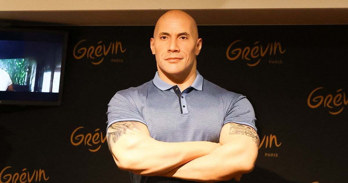 Illustration - Inauguration de la statue de cire de Dwayne Johnson au ...