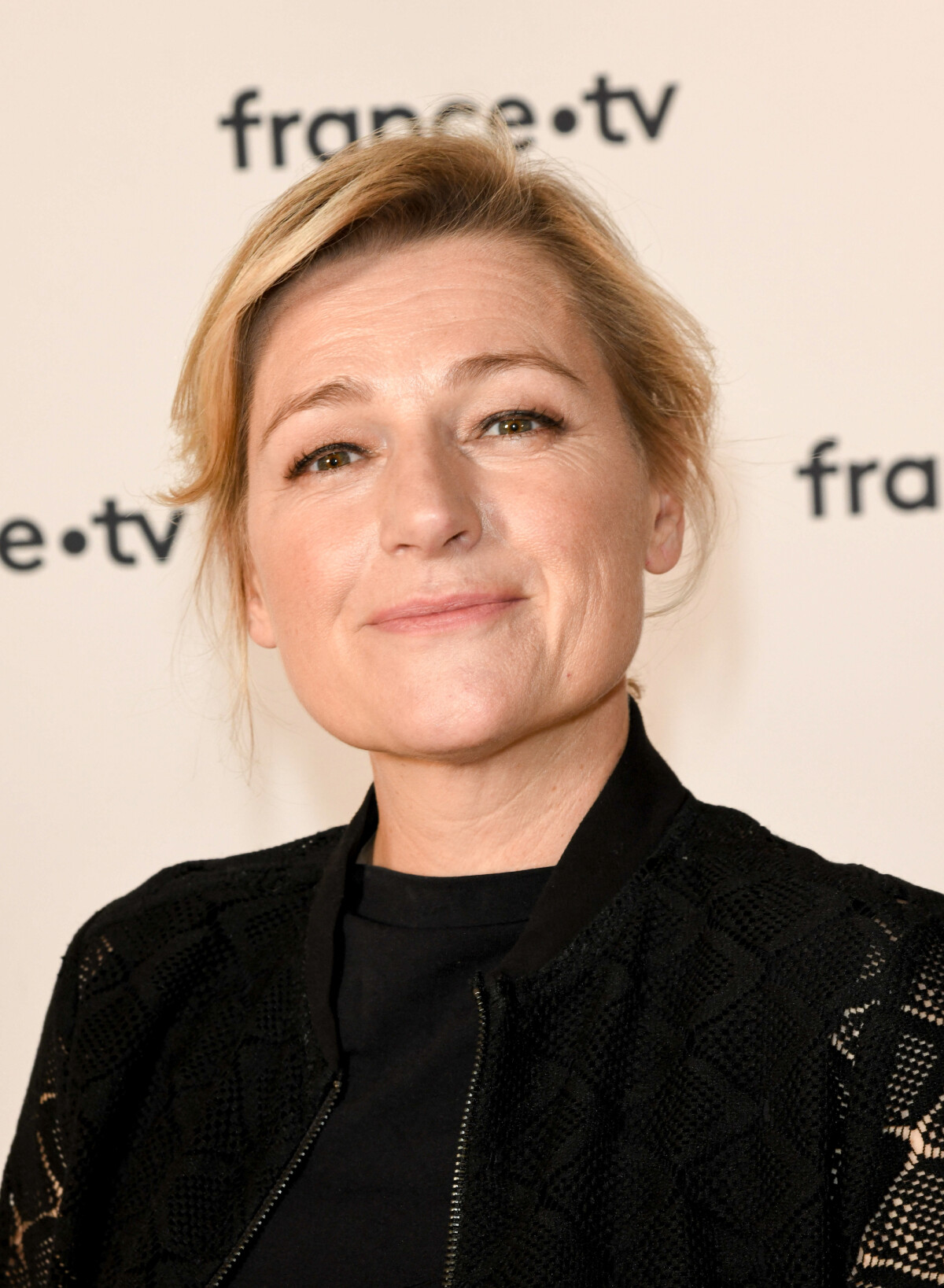 Photo : Anne Elisabeth Lemoine au photocall de la conférence de presse ...