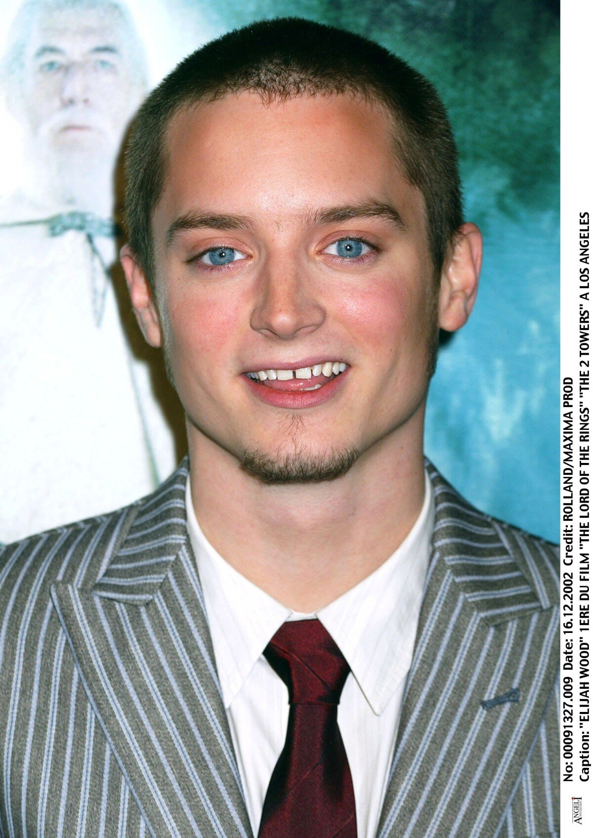 Photo : "ELIJAH WOOD" 1ERE DU FILM "THE LORD OF THE RINGS" "THE 2 ...