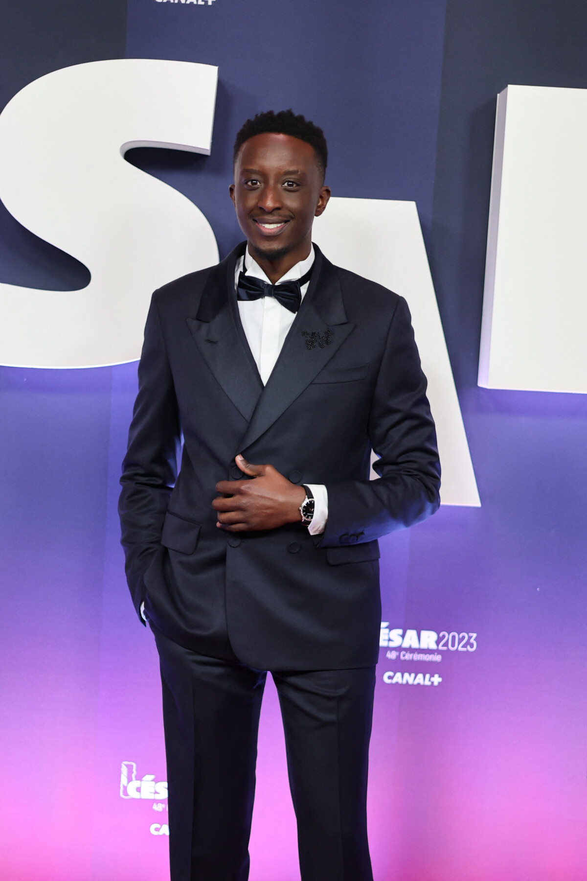 Photo : Ahmed Sylla au photocall de la 48ème cérémonie des César à l ...