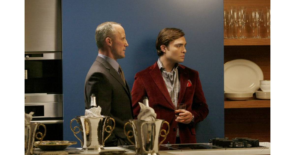 Chuck et son père Bart dans Gossip Girl - Purebreak