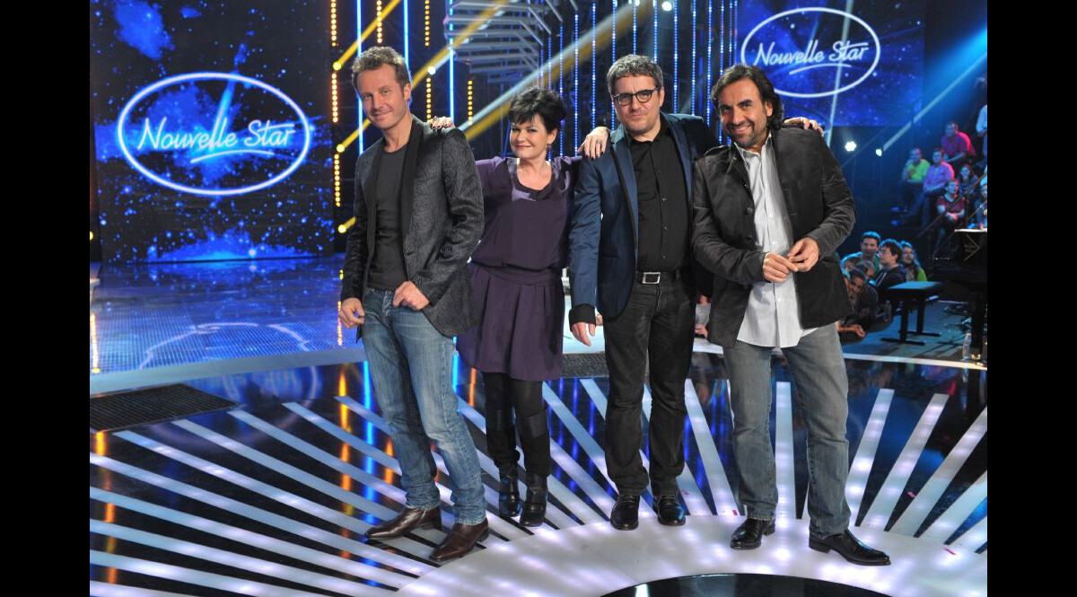 Photo : André Manoukian, Sinclair, Olivier Bas et Maurane sur les ...