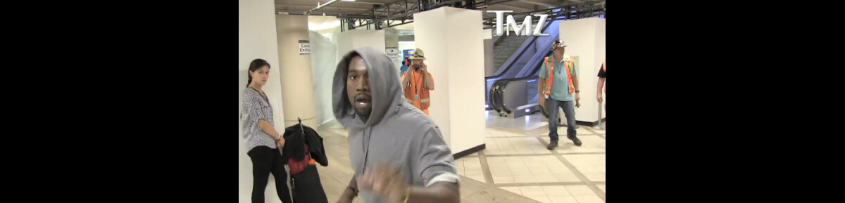 Photo : Kanye West menace un paparazzi à Los Angeles - PureBreak