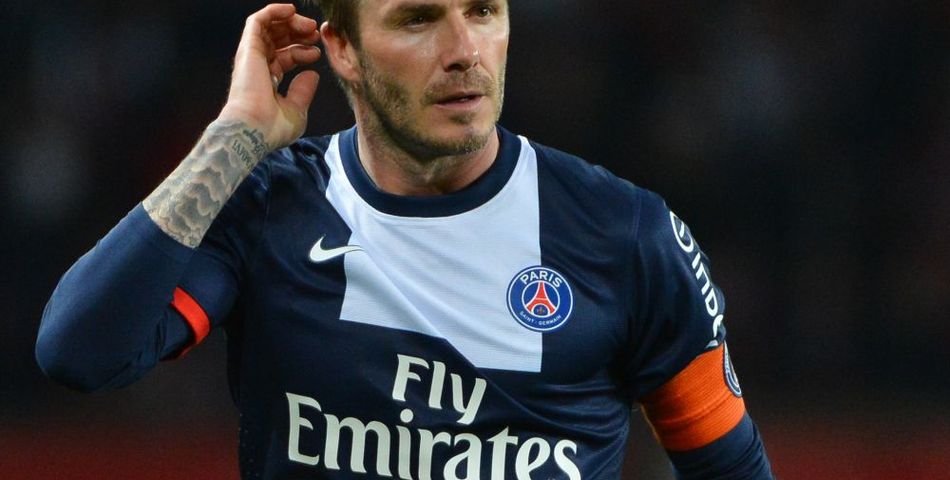 Le nouveau maillot du PSG porté par David Beckham - Purebreak