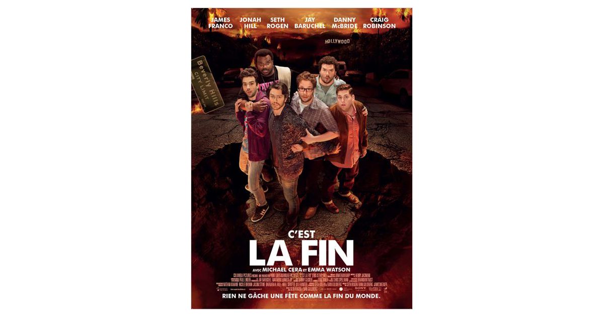 "C'est la fin", au cinéma le 9 octobre. - Purebreak