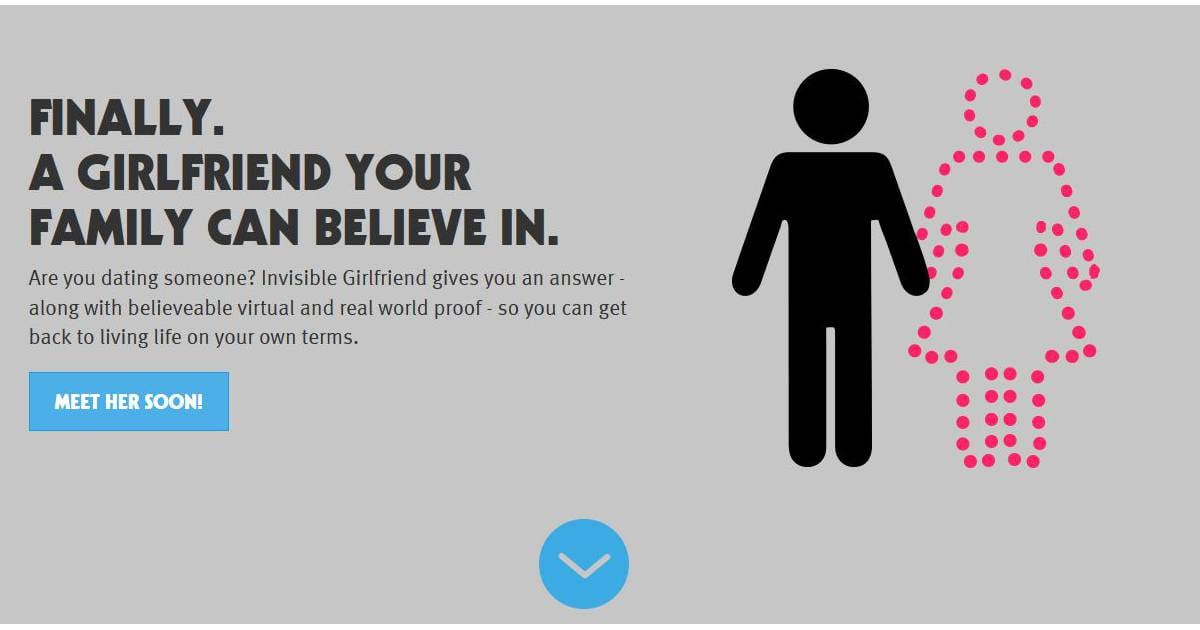Invisible Girlfriend : l'appli qui vous invente une vie de couple ...