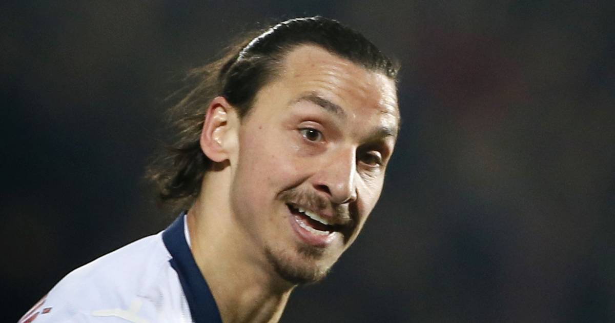 Zlatan Ibrahimovic après la victoire du PSG face à Bordeaux, le 14 ...
