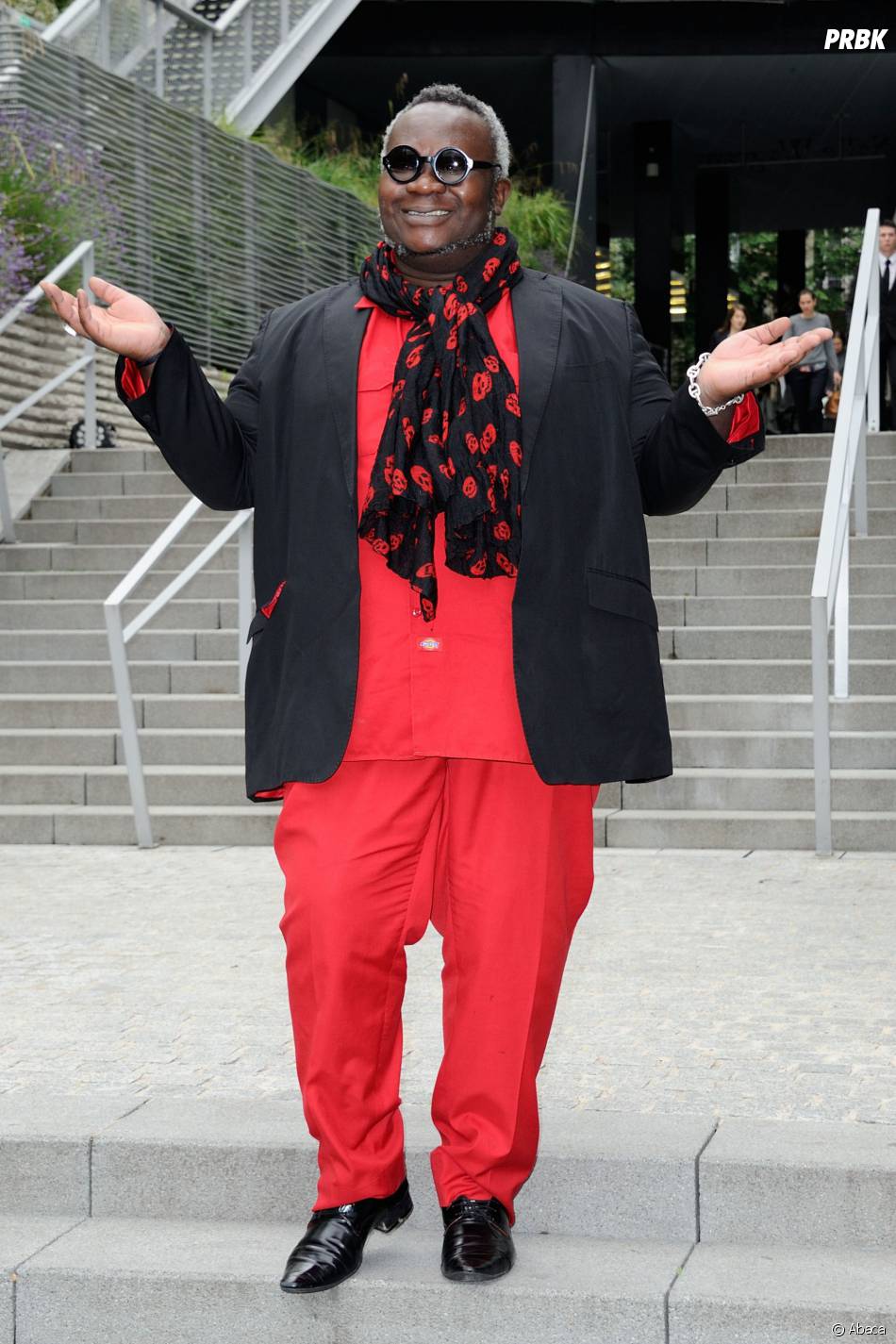 Magloire au défilé Franck Sorbier à Paris pour la Fashion week automne ...