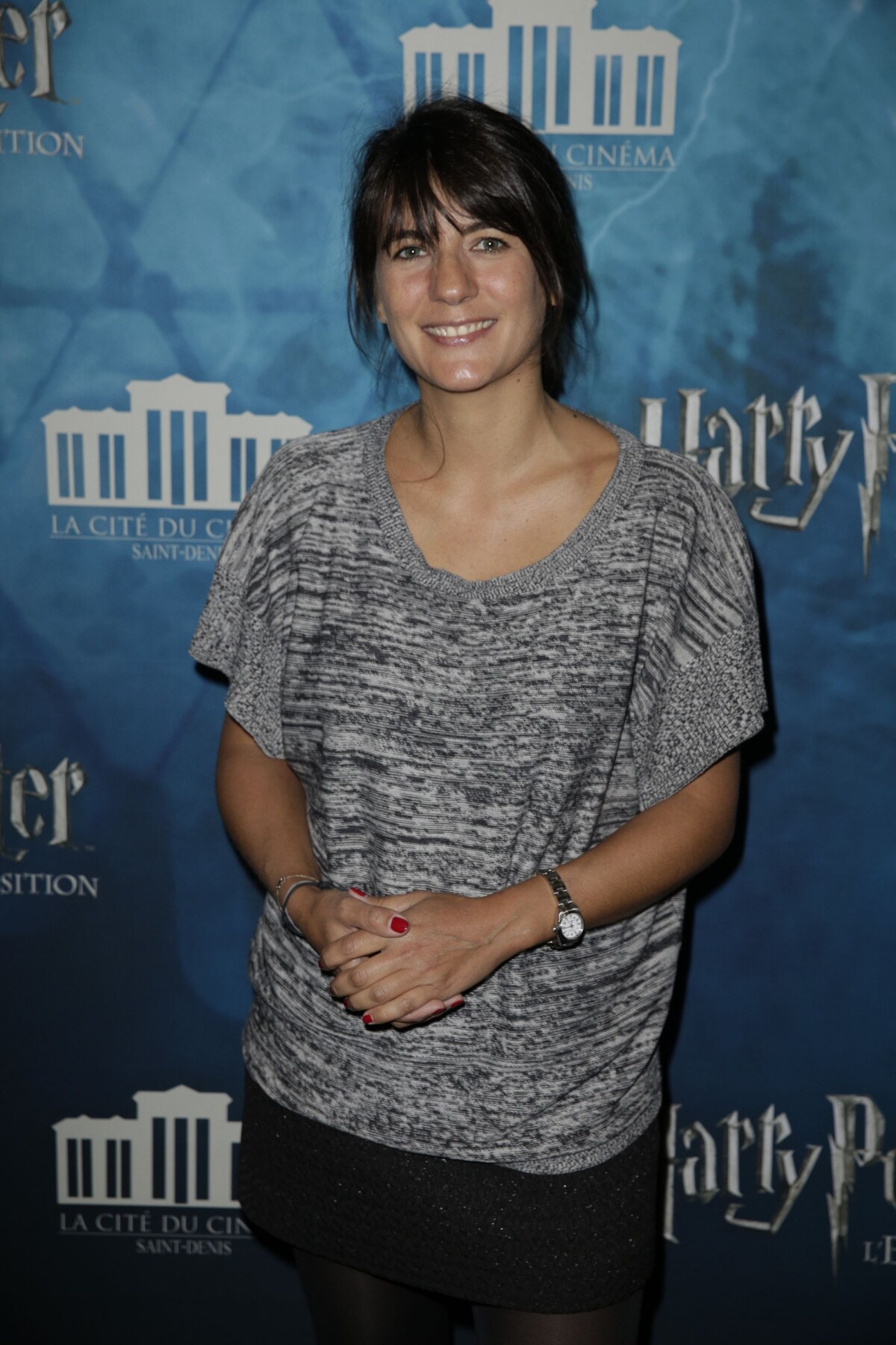 Photo : Estelle Denis au vernissage de l'exposition Harry Potter à la ...