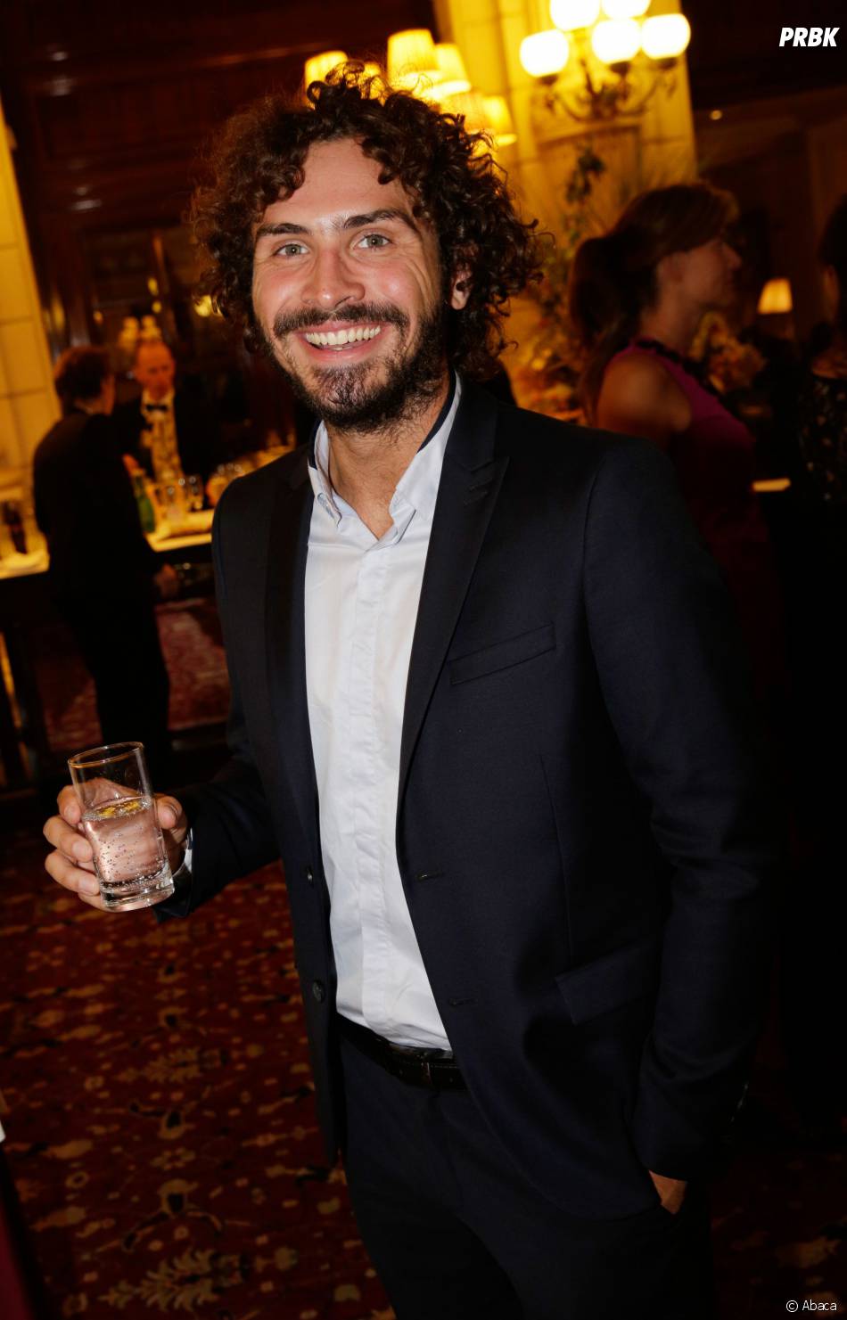 Maxime Musqua au gala Enfance & Cancer, le 9 septembre 2015 à Paris ...
