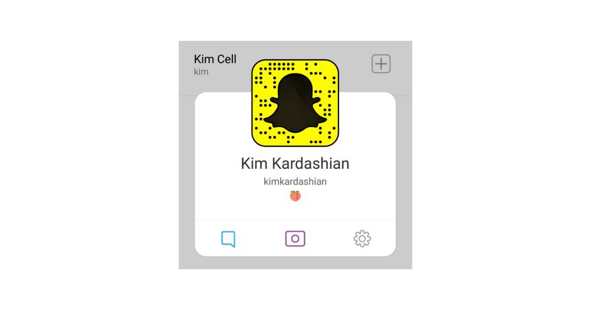 Kim Kardashian ENFIN sur Snapchat : découvrez sa toute première photo ...