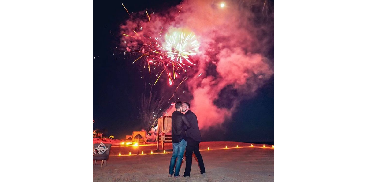 Photo : Colton Haynes trompé par Jeff Leatham ? Il sort du silence ...