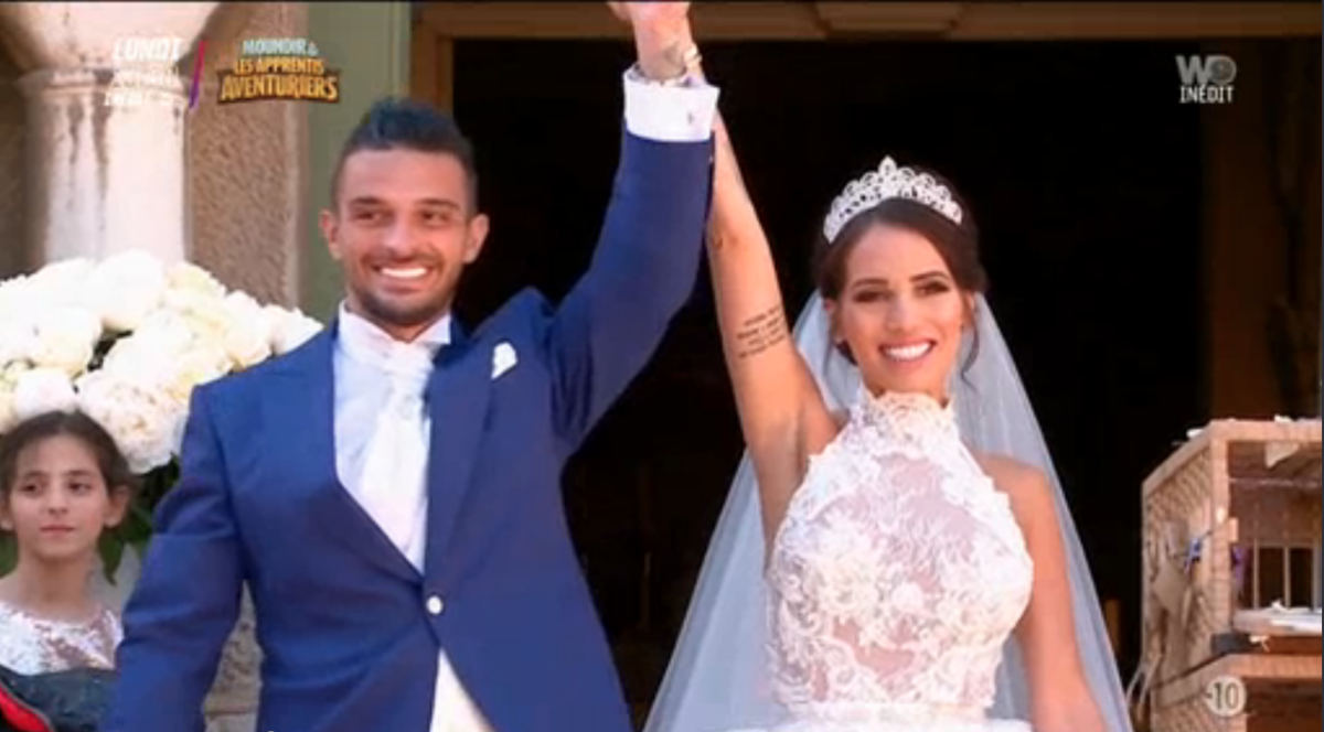 Vidéo : Julien Tanti et Manon Marsault : pleurs, stress, joie... revivez leur mariage à l'église ...