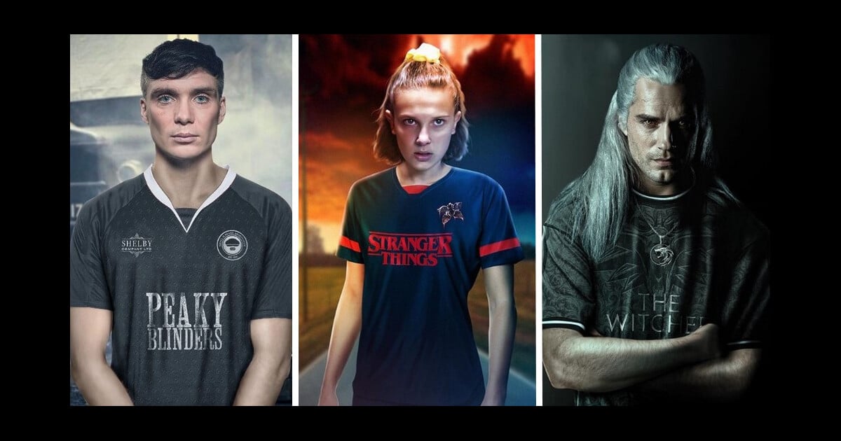 Stranger Things, The Witcher, Peaky Blinders... des maillots de foot ...