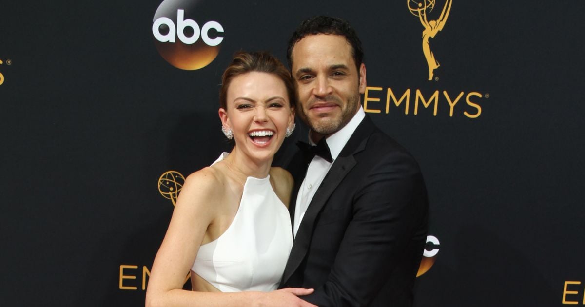 Aimee Teegarden, Daniel Sunjata - 68ème cérémonie des Emmy Awards au ...