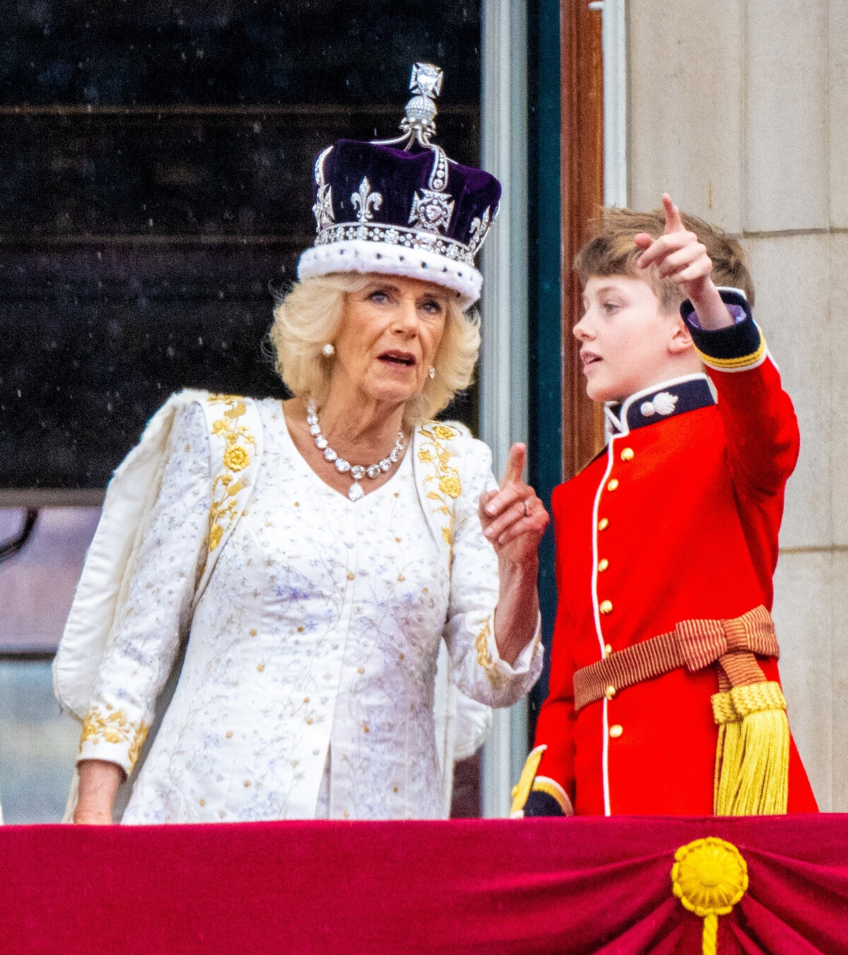 Photo : Camilla Parker Bowles, reine consort d'Angleterre et Louis ...