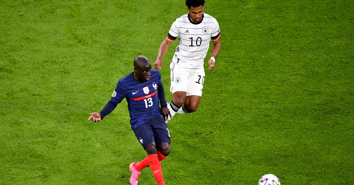 13 N GOLO KANTE (FRA) lors du match de l'UEFA Euro 2020 opposant l ...